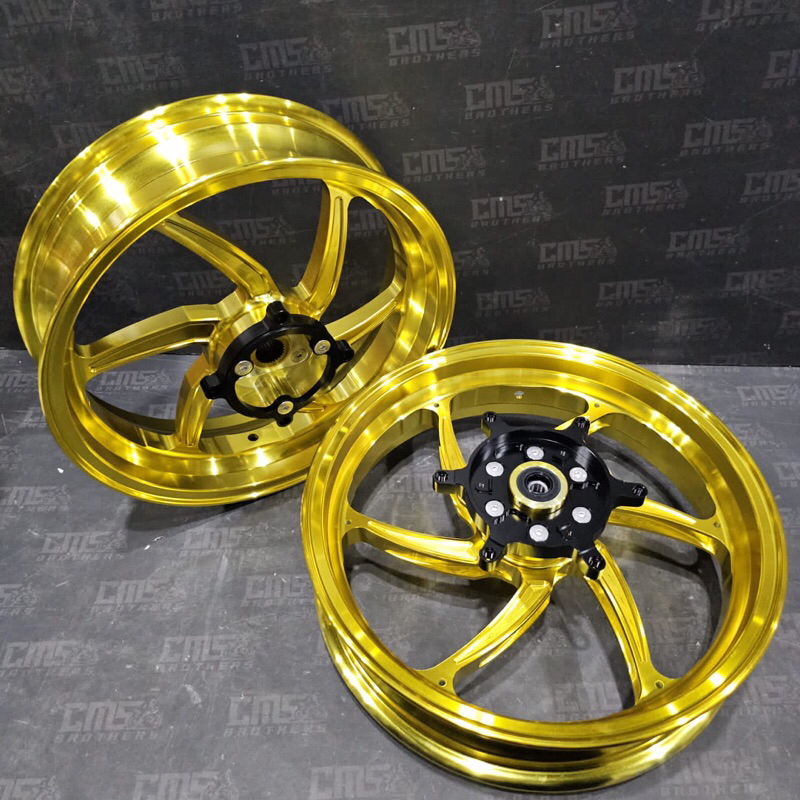 Jual Velg Velek Casting CNC Honda Forza 250-GOLD | Shopee Indonesia
