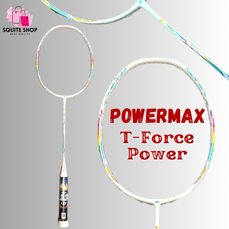 Jual RAKET ORIGINAL POWERMAX TFORCE POWER | Shopee Indonesia