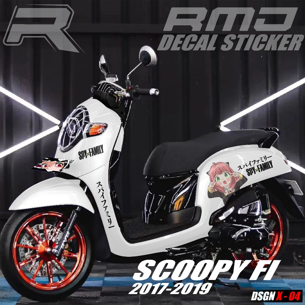 Jual (COD) Terbaru Decal Sticker Scoopy Fi 2017 2018 2019 Full Body ...