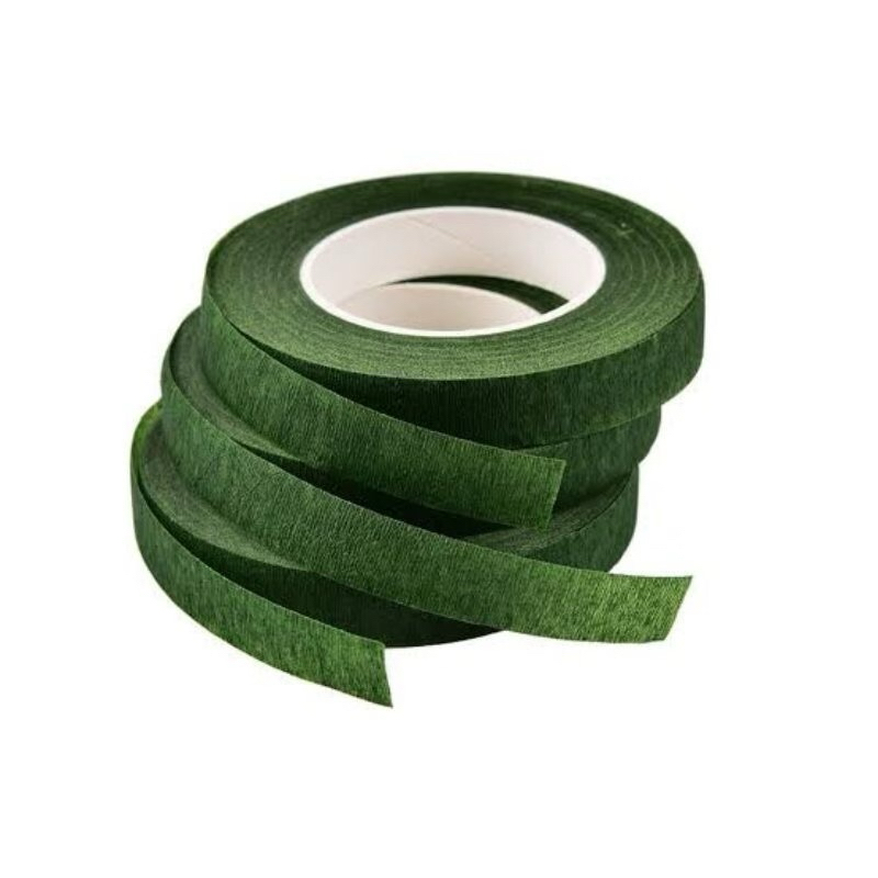 Jual FLOWER TAPE LEM TANGKAI BUNGA TAPE HIJAU LAKBAN HIJAU PITA PEREKAT ...