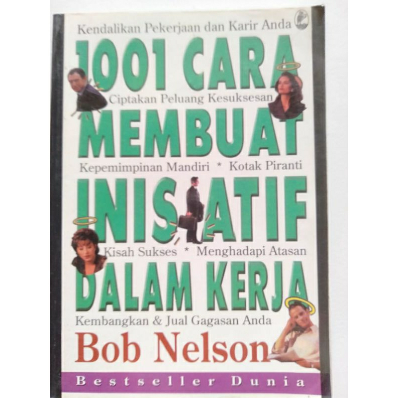 Jual buku second, 1001 Cara Membuat Inisiatif Dalam Kerja, Bob Nelson ...