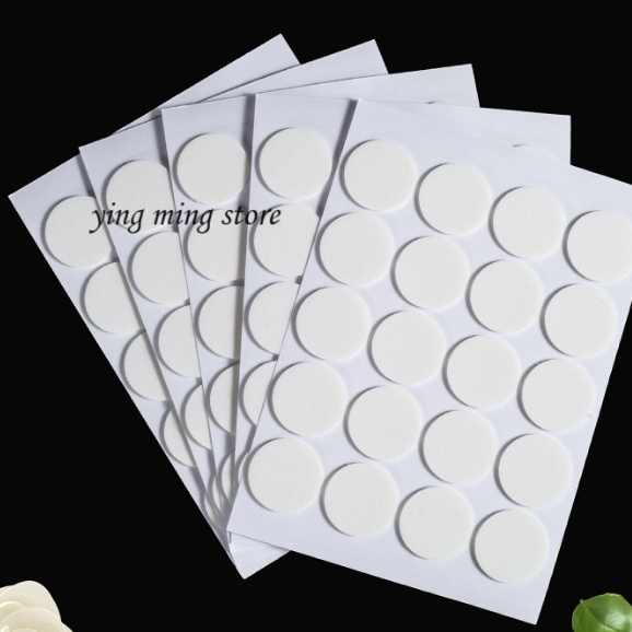 Jual stiker double tape 100 pcs perekat sumbu lilin | Shopee Indonesia