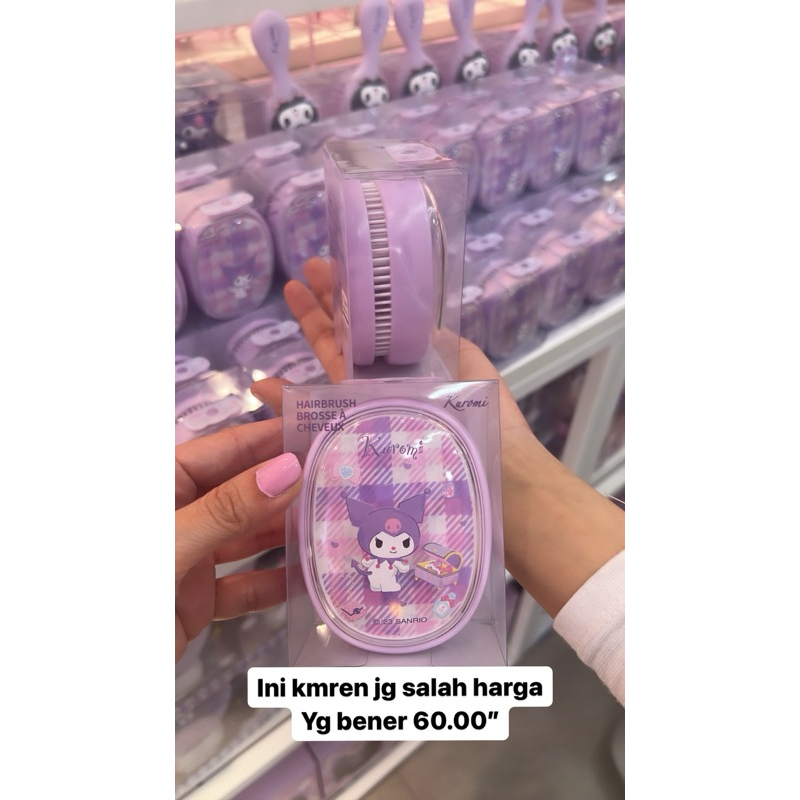 Jual Sisir Sanrio Miniso x Sanrio kuromi , My Melody , Cinnamoroll ...