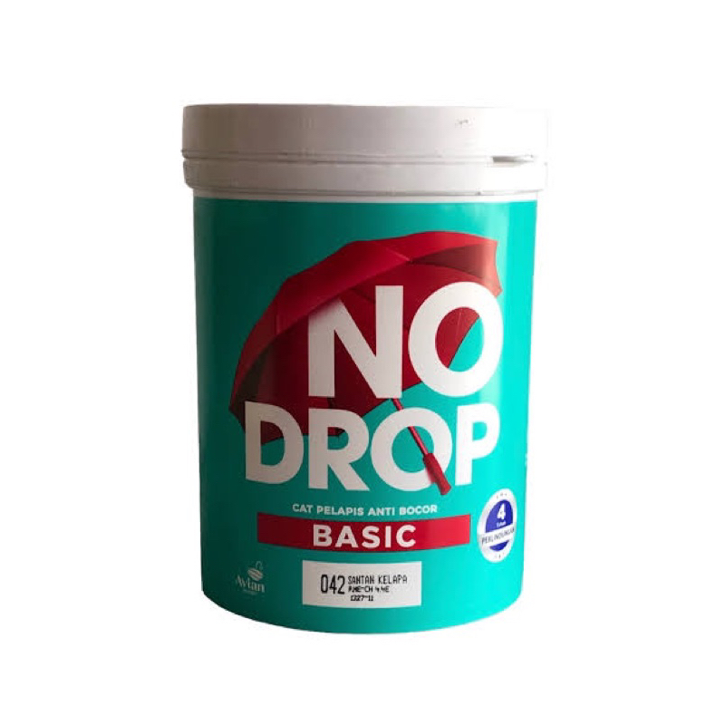 Jual No Drop Basic Cat Pelapis Anti Bocor 1 kg | Shopee Indonesia