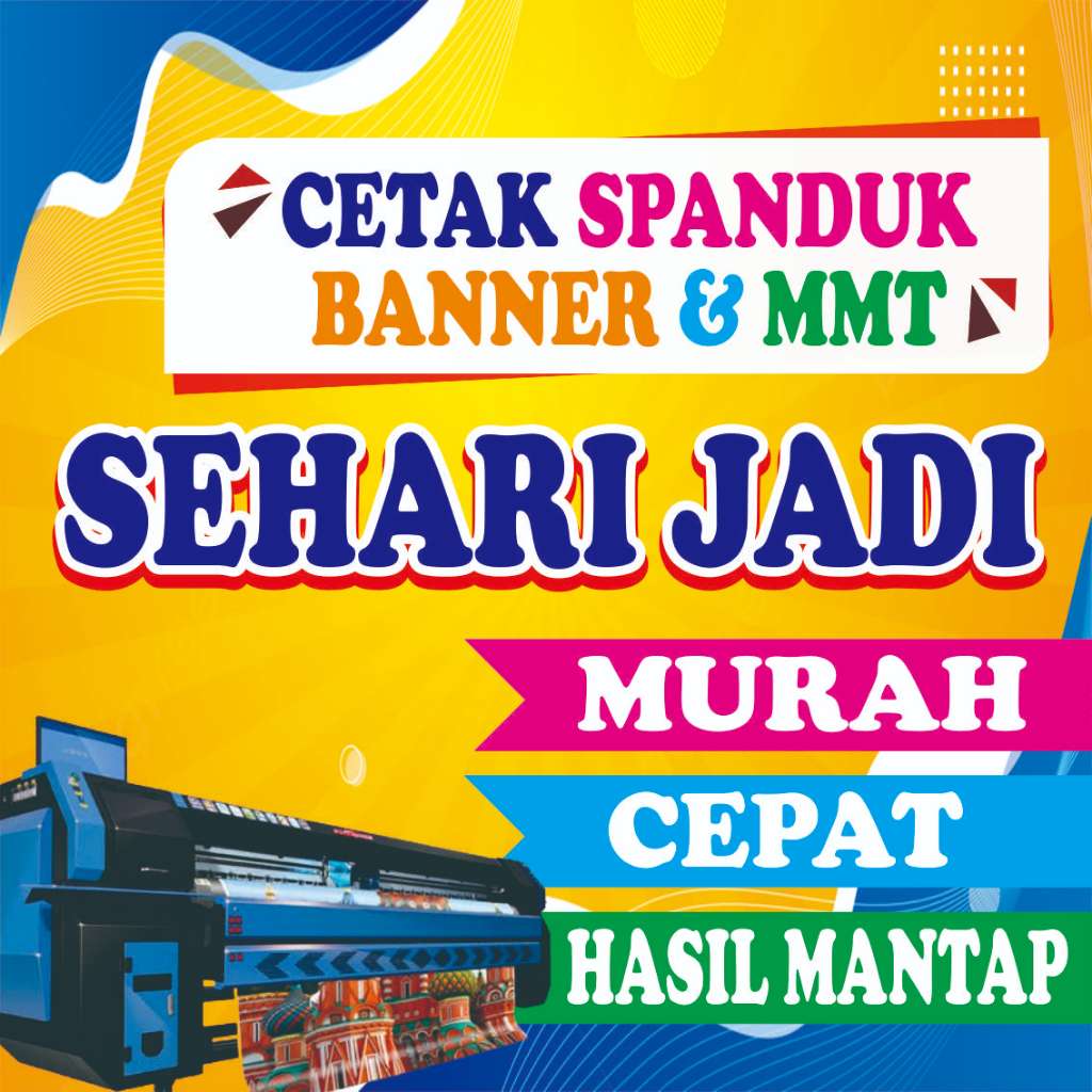 Jual Cetak Spanduk Mmt Banner Baliho sehari jadi | Shopee Indonesia