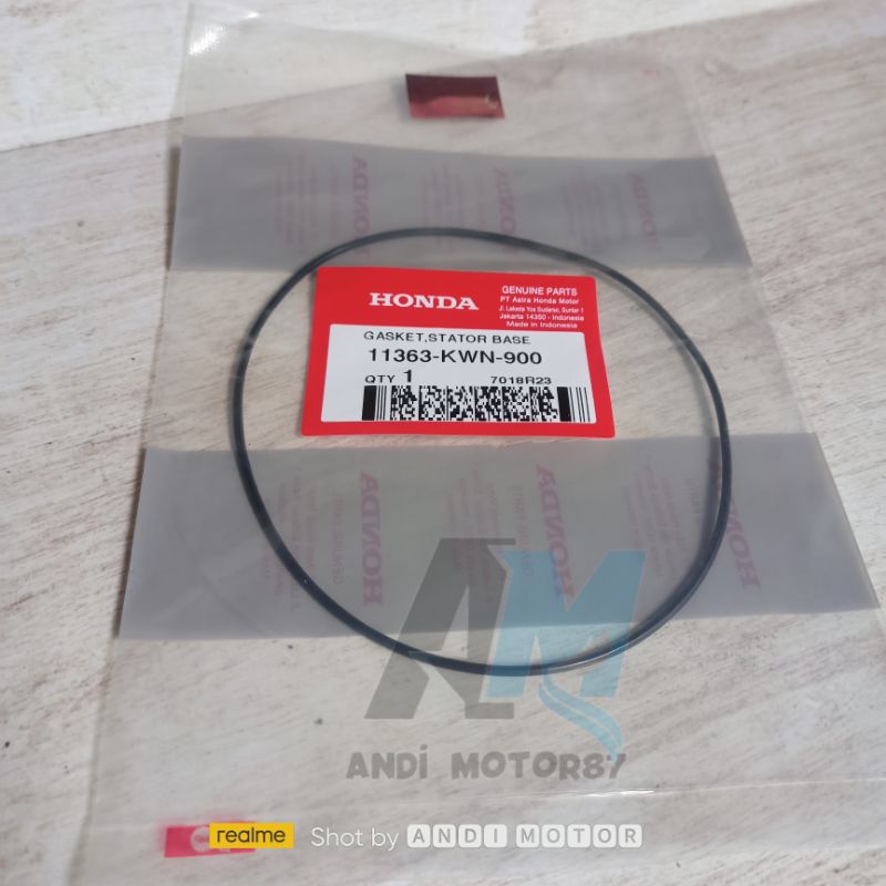 Jual 11363-KWN-900 Gasket Stator Base Oring oring magnit besar radiator ...