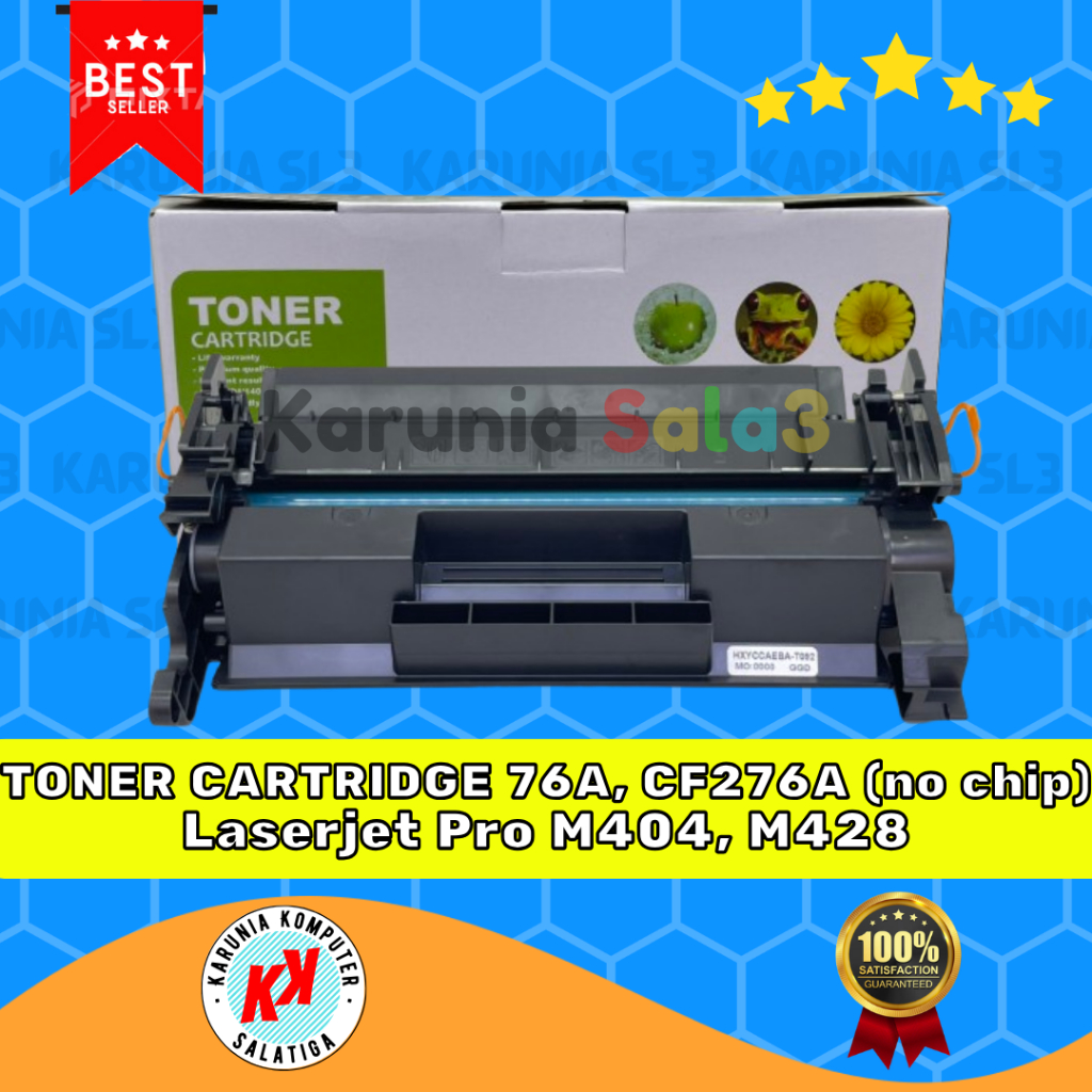 Jual TONER CARTRIDGE CF276A 76A M404dn M404dw M404n LaserJet Pro M428 ...
