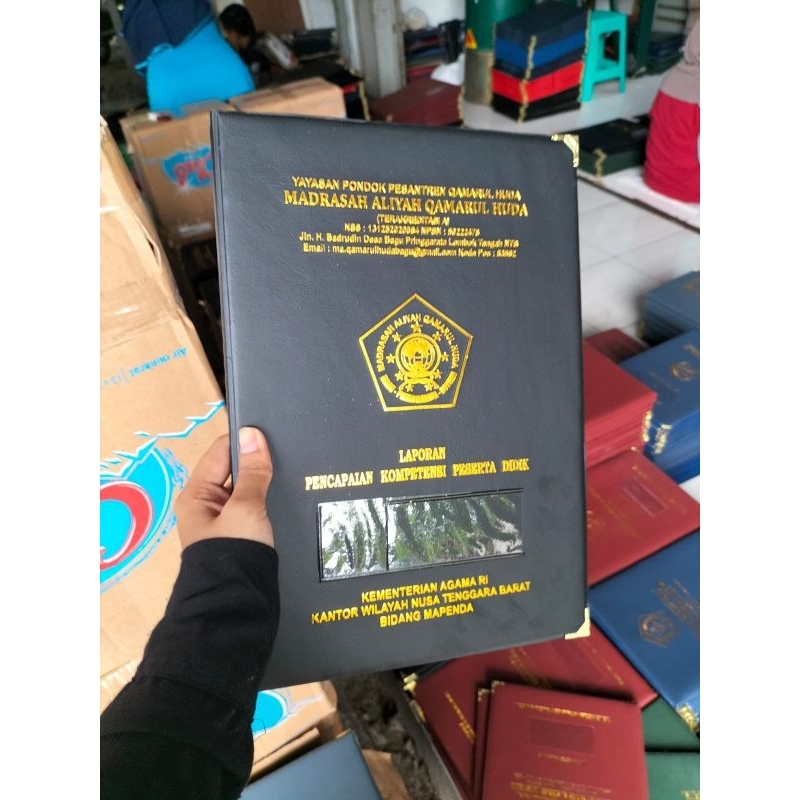 Jual MAP RAPOT IJAZAH K13 HOTPRINT EMBOS | Shopee Indonesia