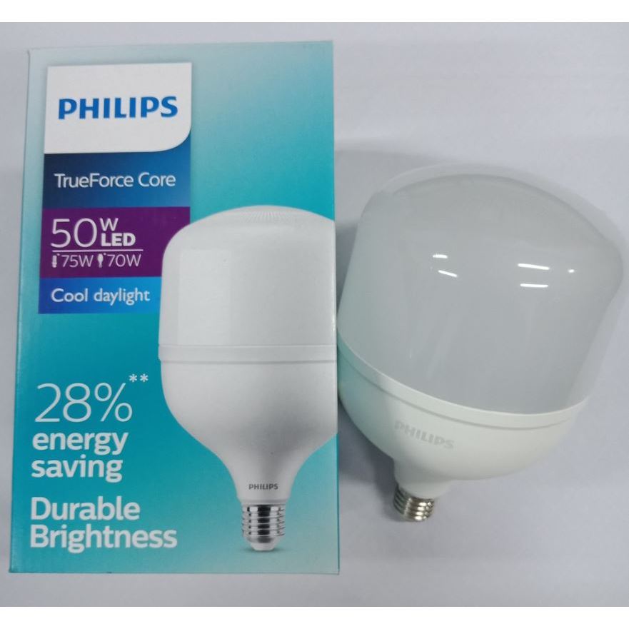 Jual PHILIPS LED 50 WATT 50W 50 W (6500K) COOL DAYLIGHT | Shopee Indonesia