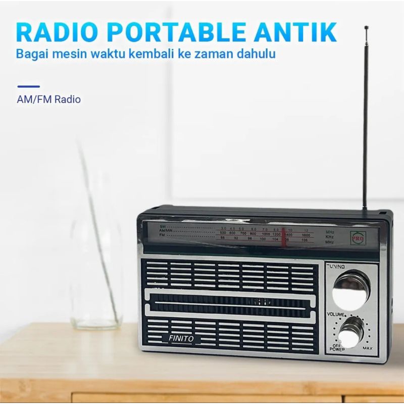 Jual Radio Jadul iFancy 3Band FM AM SW AC DC | Shopee Indonesia