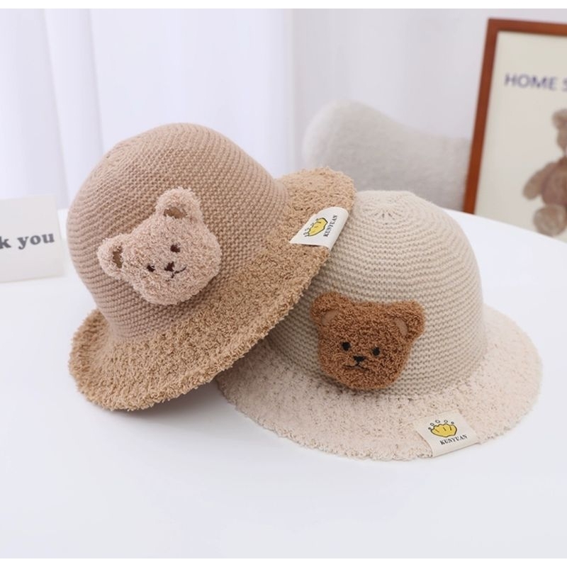 Jual Topi Anak / Topi Bayi / Topi Bear / Topi Beruang / Topi Fashion ...
