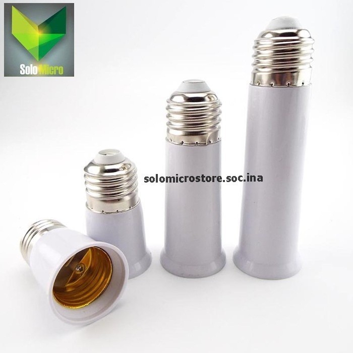 Jual Fitting Sambungan Extension Lampu Bohlam E27 Sambung Pemanjang ...