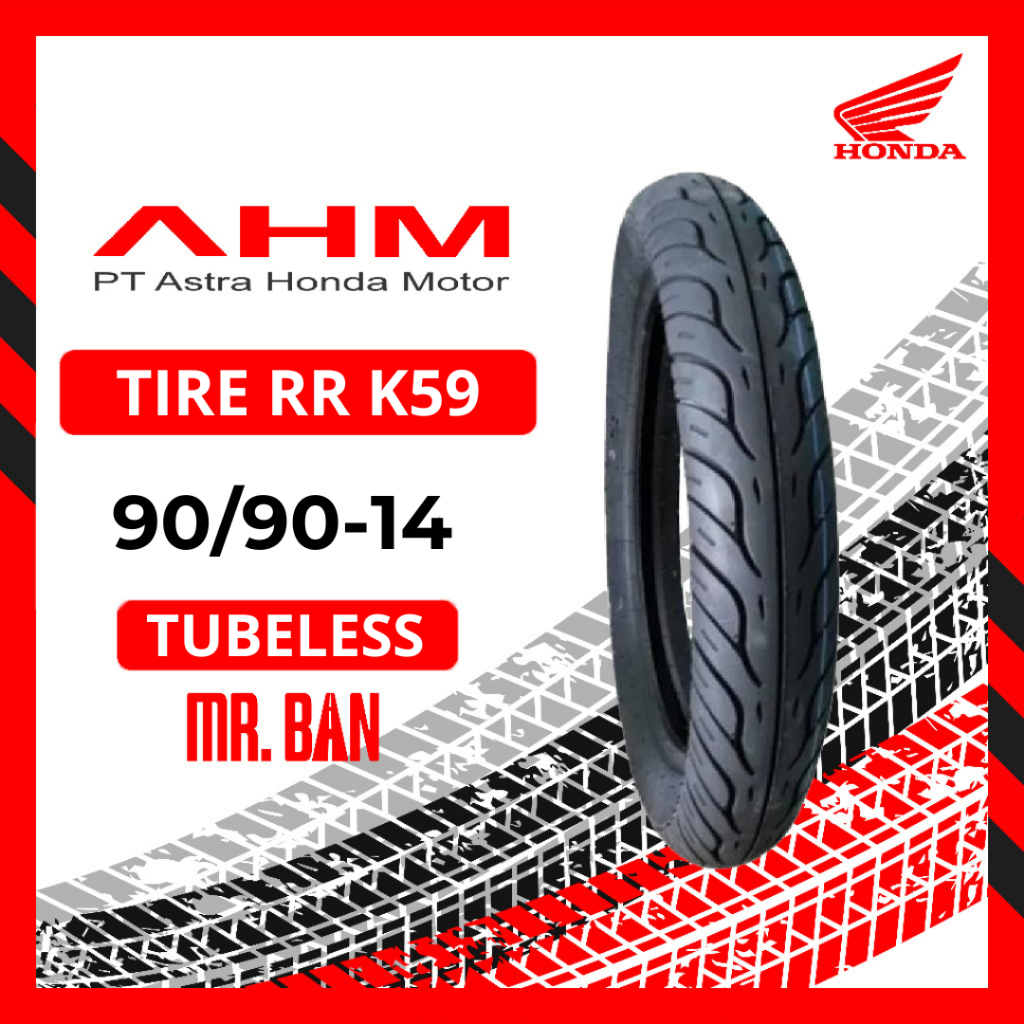 Jual Ban Motor Matic Federal AHM FT235 Ring 14 Ukuran 90/90 Tubeless | Shopee Indonesia