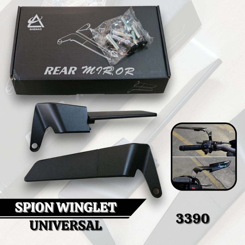 Jual Spion Winglet New Spion Motor Winglet Variasi New Model Rear ...