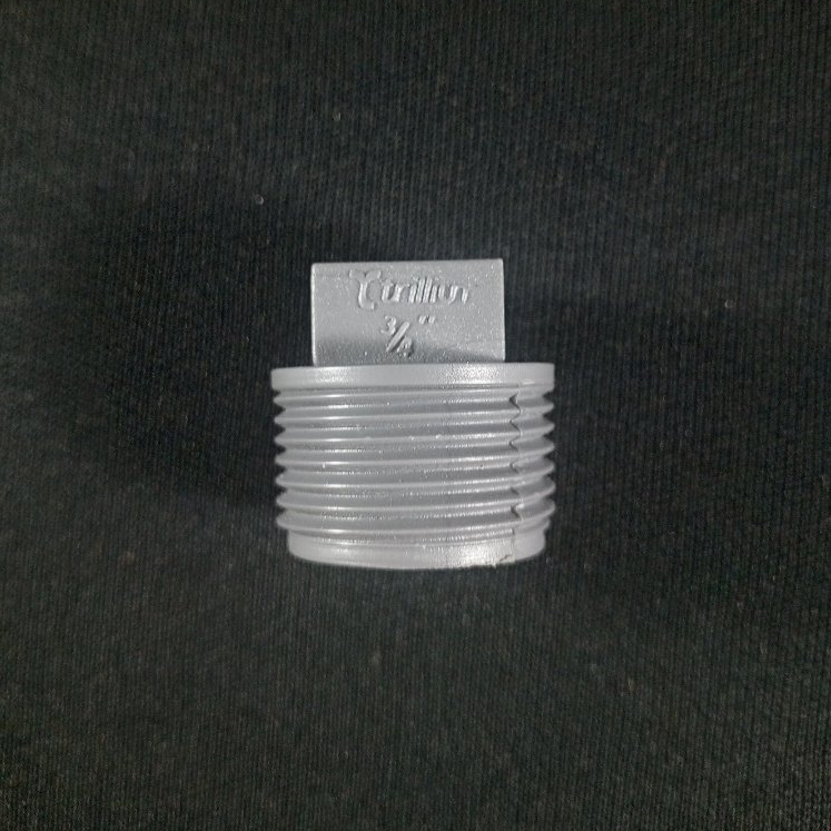 Jual Trilliun Sambungan Pipa uPVC Plug Drat Luar TS 3/4 Inci | Shopee ...