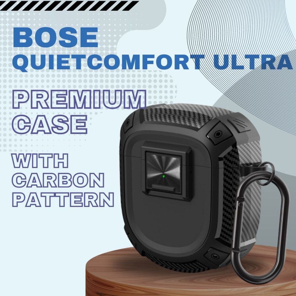 Jual Case Premium motif Carbon TWS Bose Quietcomfort Ultra I Soft Case ...
