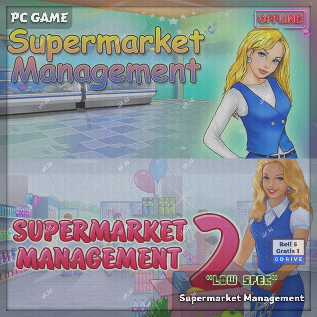 Jual Supermarket Management - Supermarket Management 2 - Game PC - PC ...