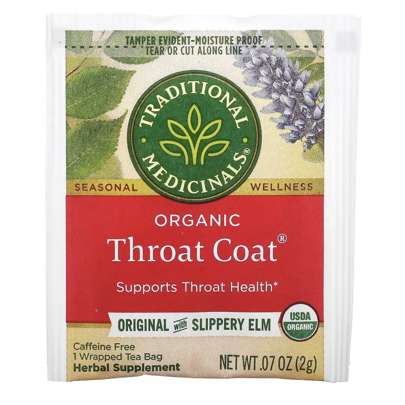 Jual Traditional Medicinals Throat Coat With Slippery Elm Teh 1 Sachet | Shopee Indonesia