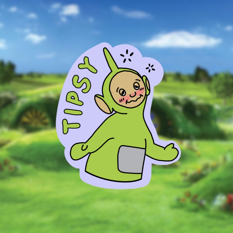 Jual Tipsy Teletubbies Vinyl Sticker | Shopee Indonesia