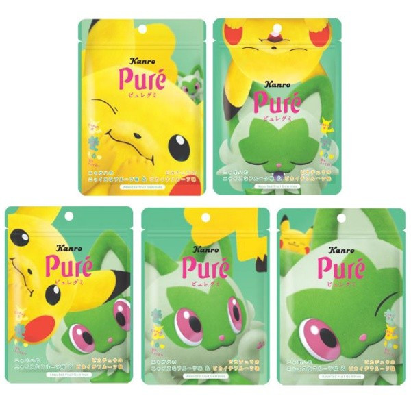 Jual Pure Gummy Candy Pokemon Pikachu & Nyaoha Japan | Shopee Indonesia