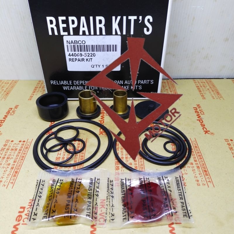 Jual KIT PEDAL REM ATAU SEAL KIT BRAKE VALVE HINO BUS RK/RG NABCO 44069 ...