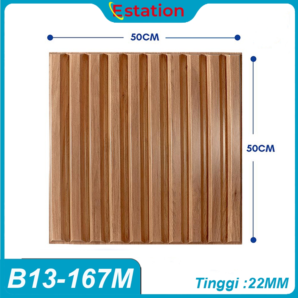 Jual Estation - WALL PANEL 3D PVC WALLPANEL WALLPAPER DINDING / WALL ...