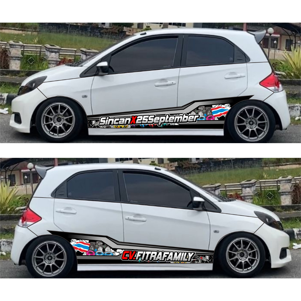 Jual STICKER MOBIL JAZZ, BRIO | DECAL STICKER MOBIL STIKER JAZZ, BRIO ...