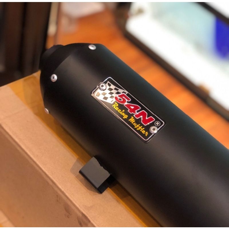 Jual Knalpot Racing Adem Copy Cms By 54N Muffler Full System Leher ...