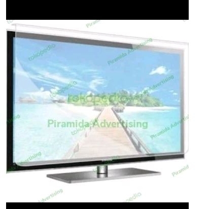 Jual acrylic cover layar tv komputer monitor 19" inch inci | Shopee ...