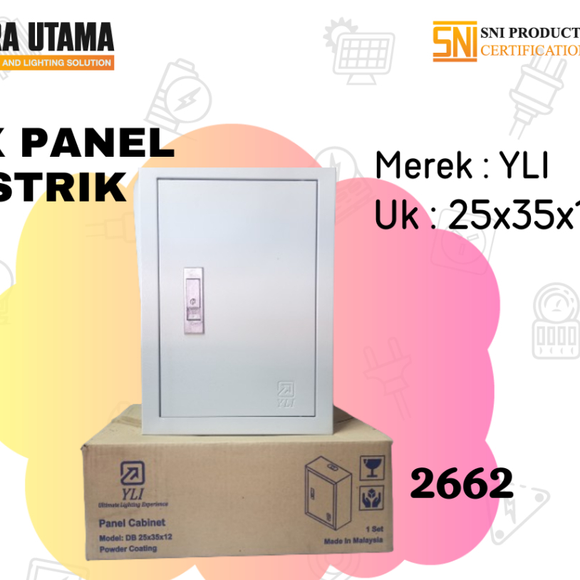 Jual BOX PANEL LISTRIK UKURAN 25X35X12 MEREK Y.L.I TEBAL K2662 | Shopee ...