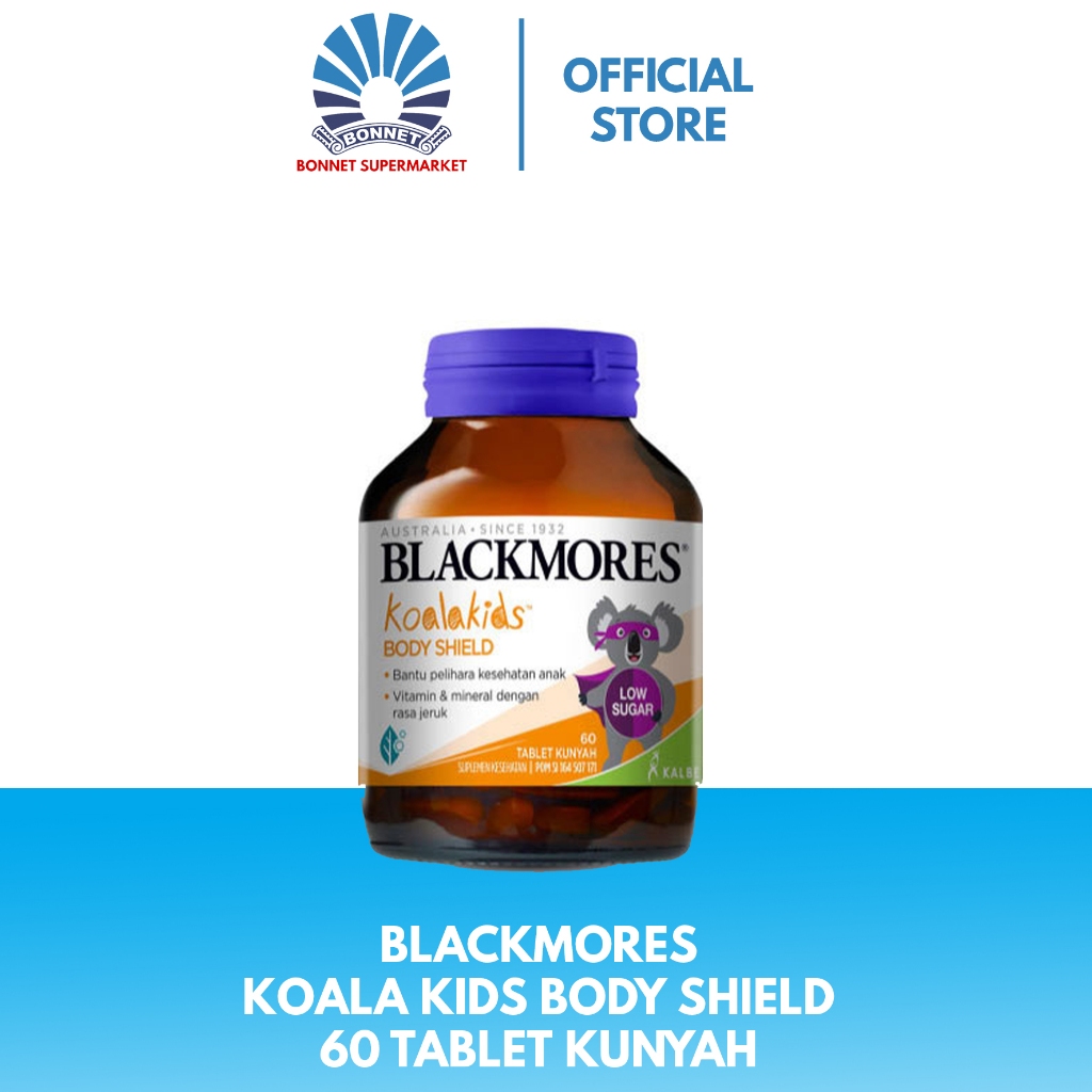 Jual Blackmores koala Kids Body Shield 60 Tablet Kunyah 93550178 ...