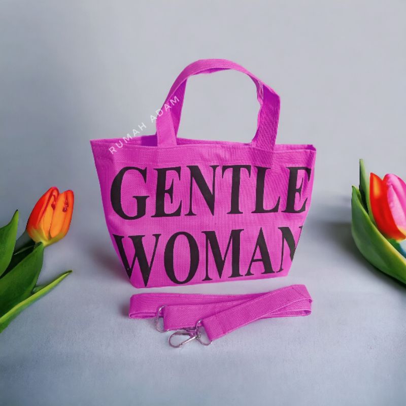 Jual TOTE BAG MINI GENTLE WOMAN-TAS SELEMPANG GW | Shopee Indonesia