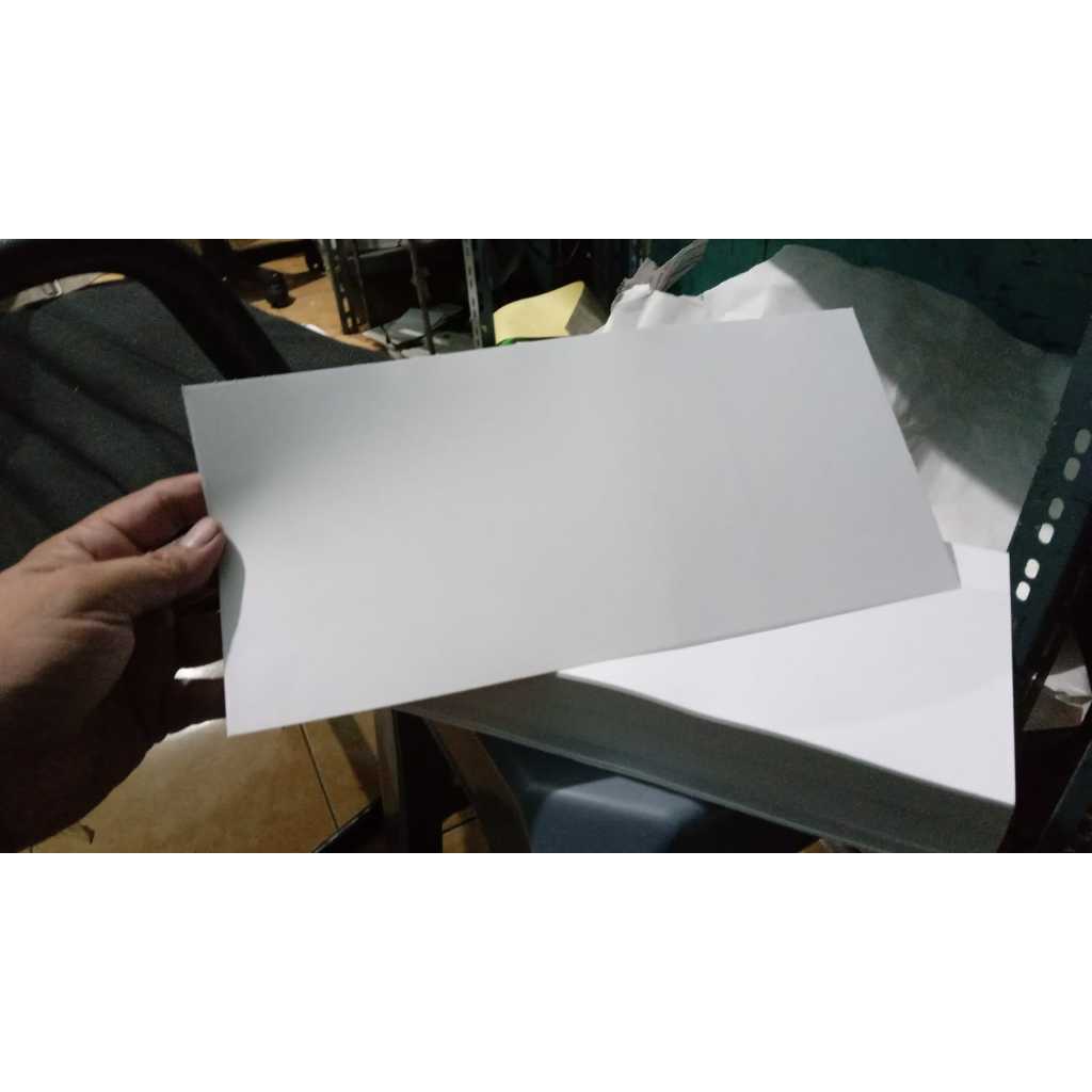 Jual kertas karton bc / briefcard ukuran 143x305 mm 160gsm putih 100 ...