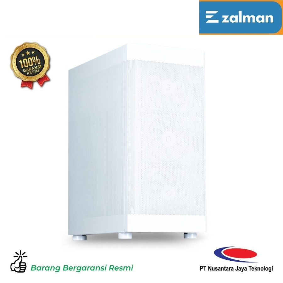 Jual Zalman Casing PC i4 White ATX Mid-Tower Gaming Case | Shopee Indonesia