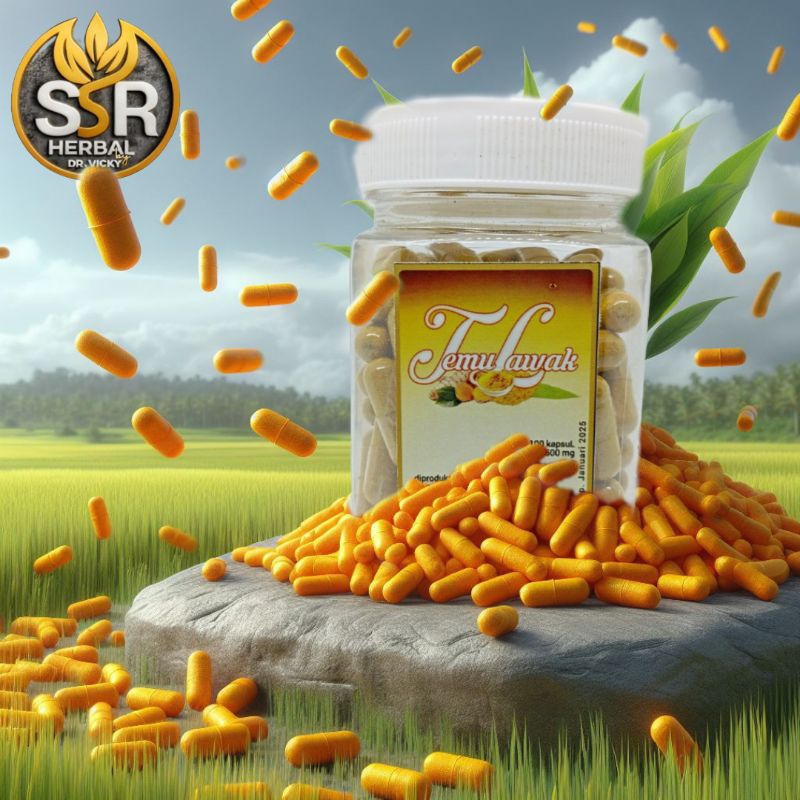 Jual kapsul temulawak, kemasan BOTOL isi 100 | Shopee Indonesia