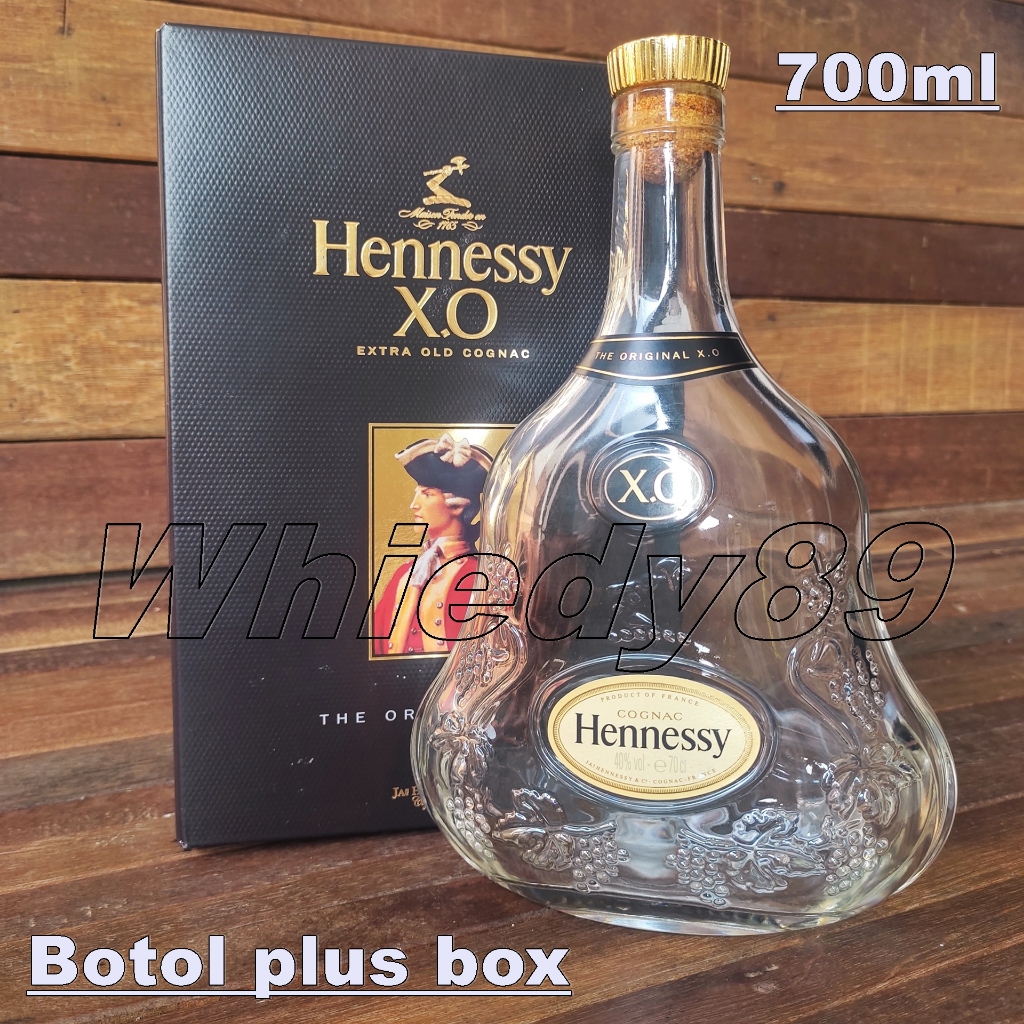 Jual Botol bekas hennessy xo buat koleksi | Shopee Indonesia