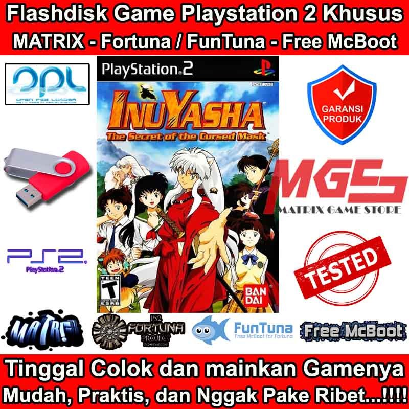 Jual Flashdisk Game PS2 PS 2 Inuyasha - The Secret of the Cursed Mask ...