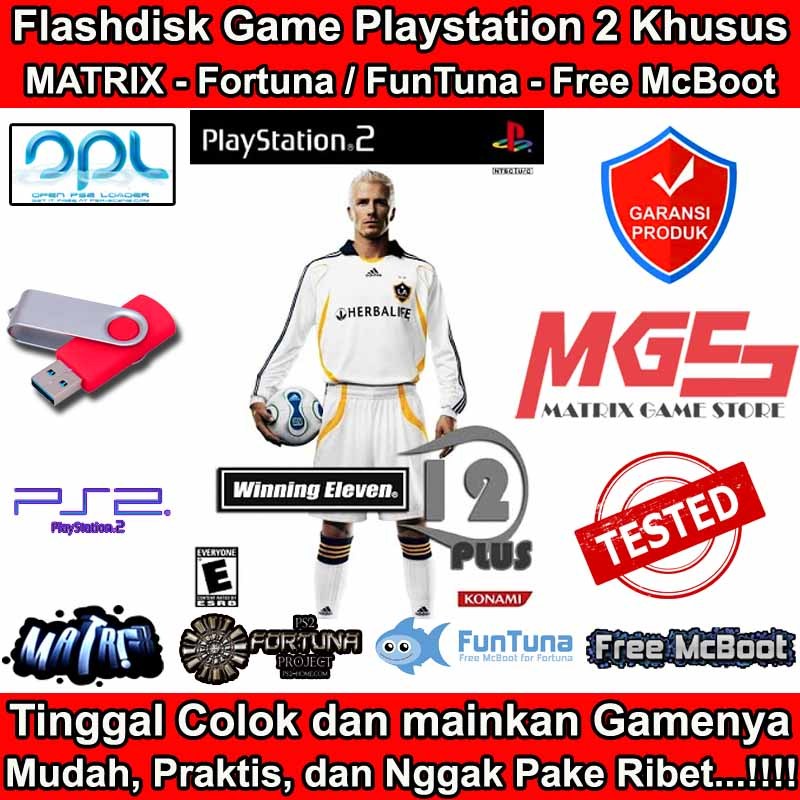 Jual Flashdisk Game PS2 PS 2 Winning Eleven 12 Plus | Shopee Indonesia
