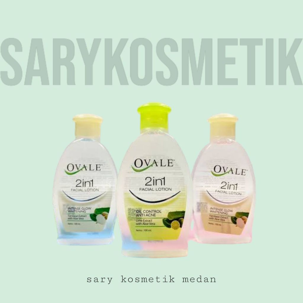 Jual OVALE TONER 100 ML FACIAL COTTON - TONER PENYEGAR DAN PENYEJUK ...