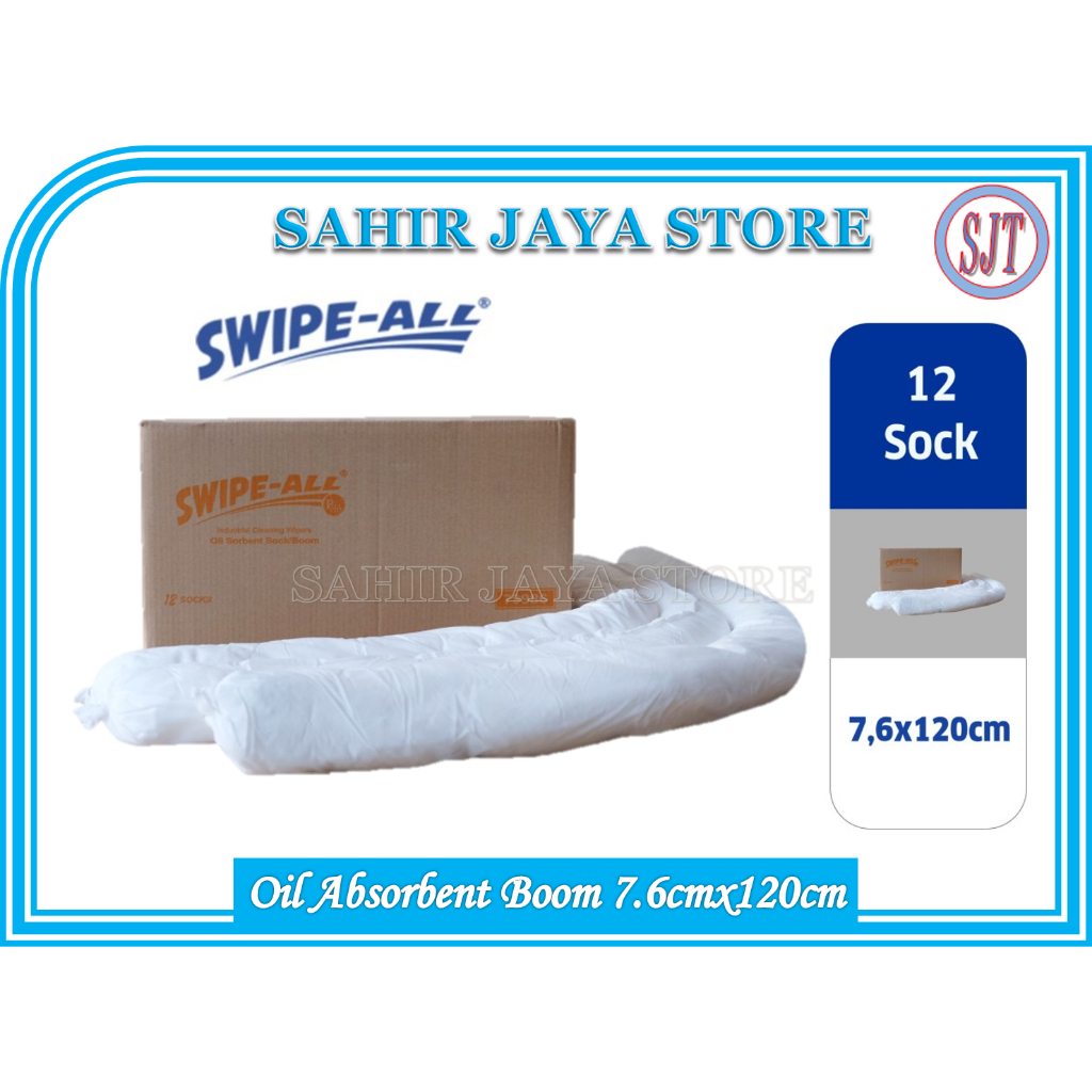 Jual Oil Absorbent Boom SWIPE-ALL P86 Ukuran 7.6cmx120cm Harga 1 Karton ...