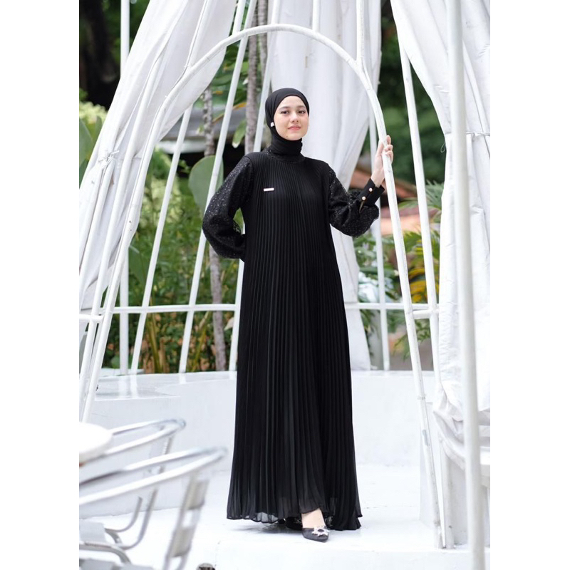 Jual GAYATRI PLISKET DRESS BY FENTA HOUSE | Shopee Indonesia