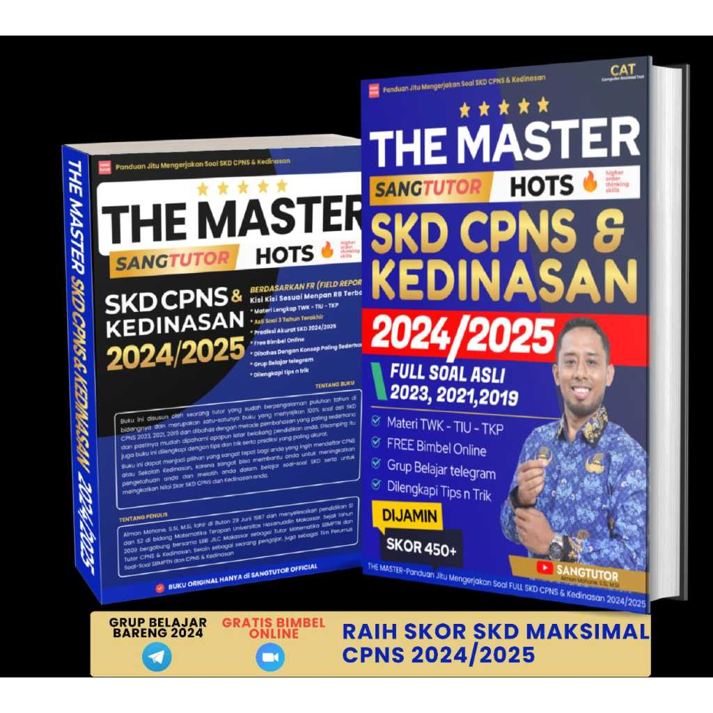 Jual THE MASTER | SKD CPNS & KEDINASAN 2024/2025 | Shopee Indonesia