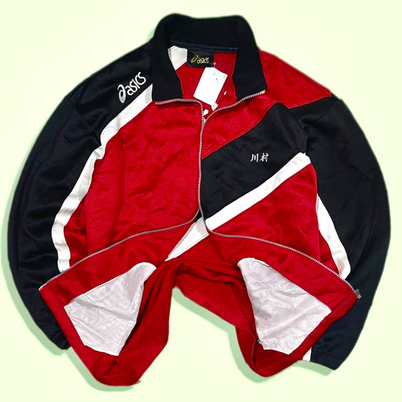 Jual Vintage 80s ASICS Colorblock Japan Soccer Team Eimbordered Track ...