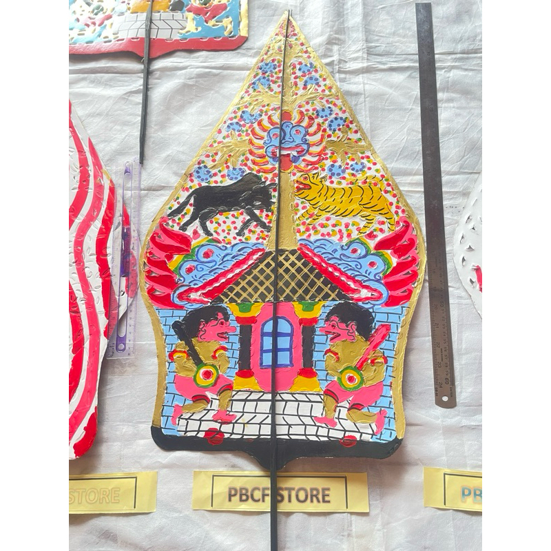 Jual WAYANG kertas KUMBOKARNO BUTO RATON AMRAL RAHWANA DOSOMUKO ...