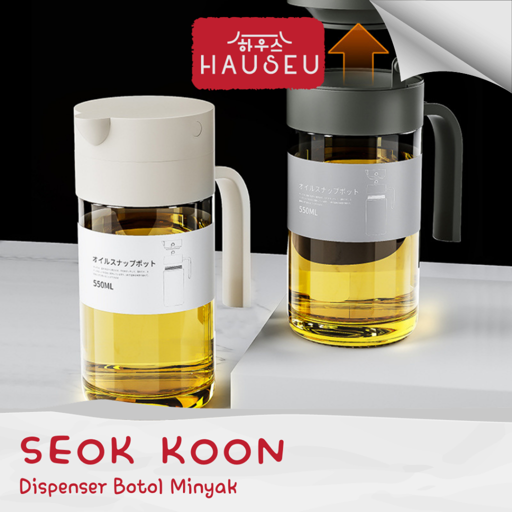 Jual HAUSEU - SEOK KOON Botol Tuang Wijen Olive Oil Mudah Dispenser ...