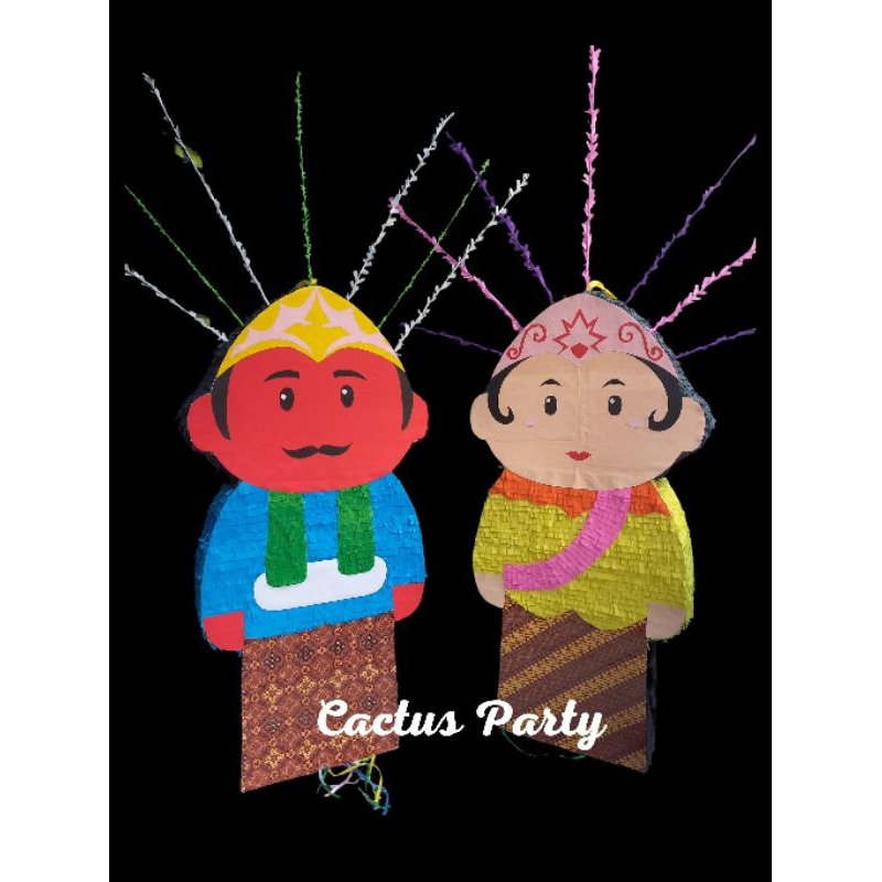 Jual Pinata Pukul/Pinata Tarik Karakter Ulang Tahun Motif Ondel Ondel ...