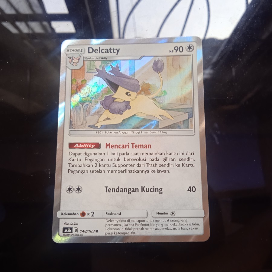 Jual Delcatty AS3B 148/183 R Foil TCG Trading Card Game Pokemon Indonesia | Shopee Indonesia
