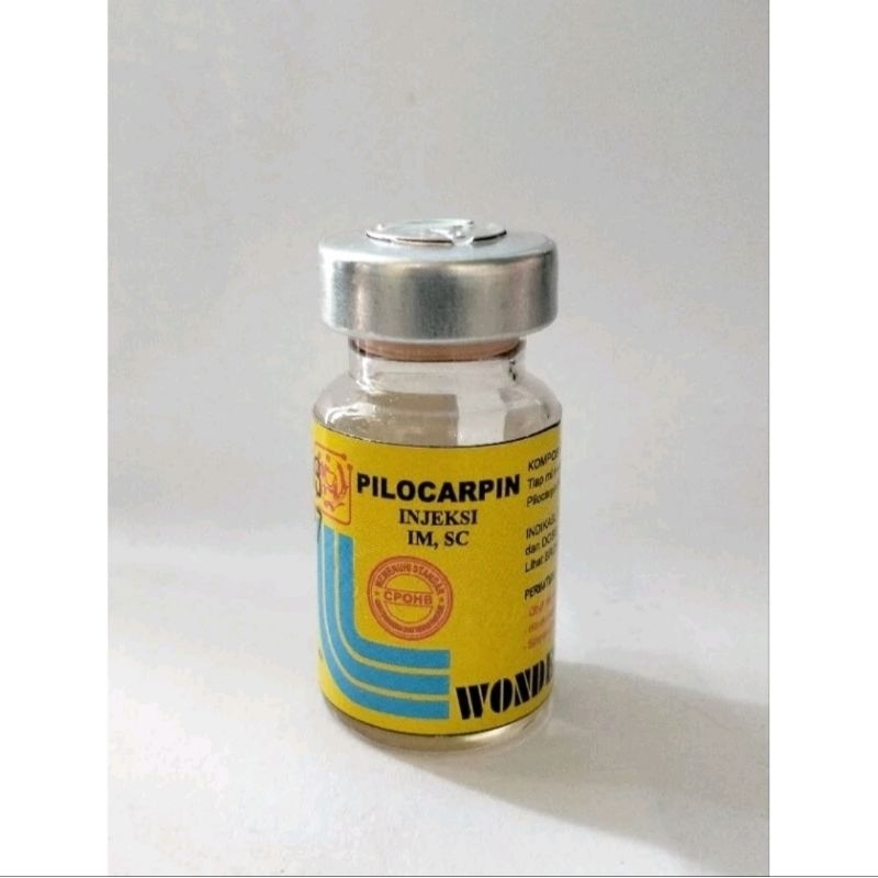 Jual Pilocarpin 5 ml Injeksi Obat kembung Masuk Angin Hewan sapi ...