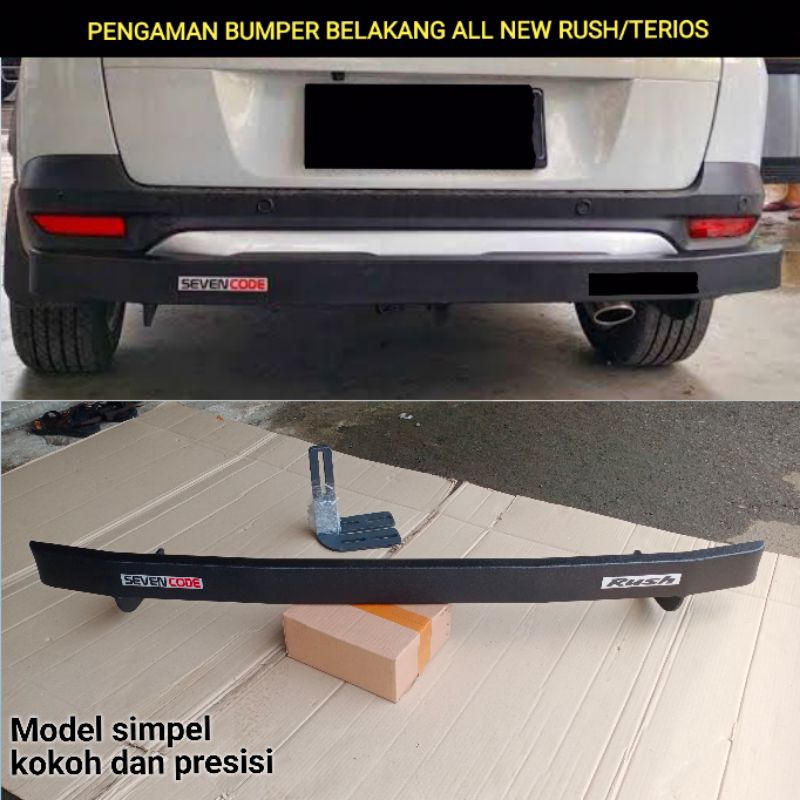 Jual Pengaman bemper belakang rush dan terios 2018 ke atas bahan besi ...