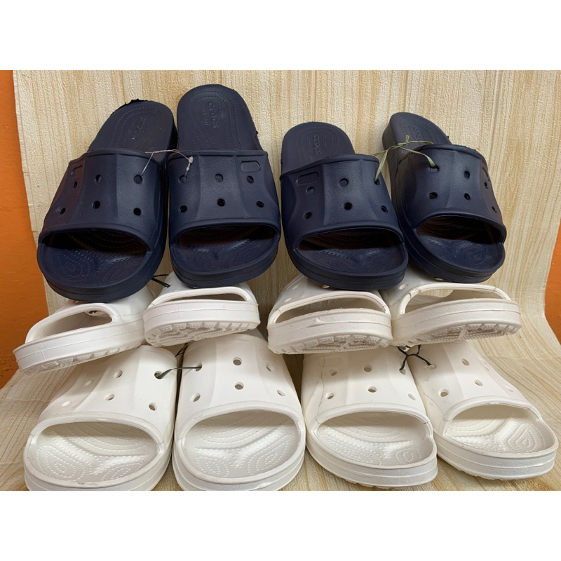 Jual Sandal Crocs Selop Unisex Rijek Cutting Pabrik | Shopee Indonesia